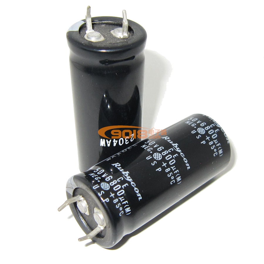 日本原装进口红宝石(Rubycon) 50v/6800uf 发烧电解电容 - 专业电子网购-9018电子城