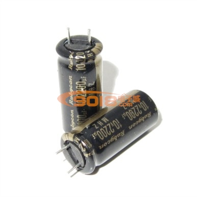 日本原装进口红宝石(Rubycon) 10v/2200uf 电解电容 - 专业电子网购-9018电子城